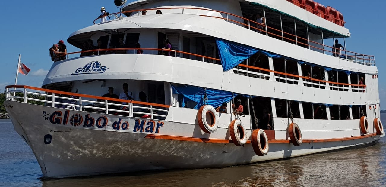 Navio Globo do Mar - Zarpar